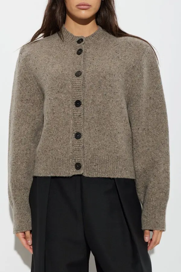 RÓHE Cardigan With Shoulder Pads