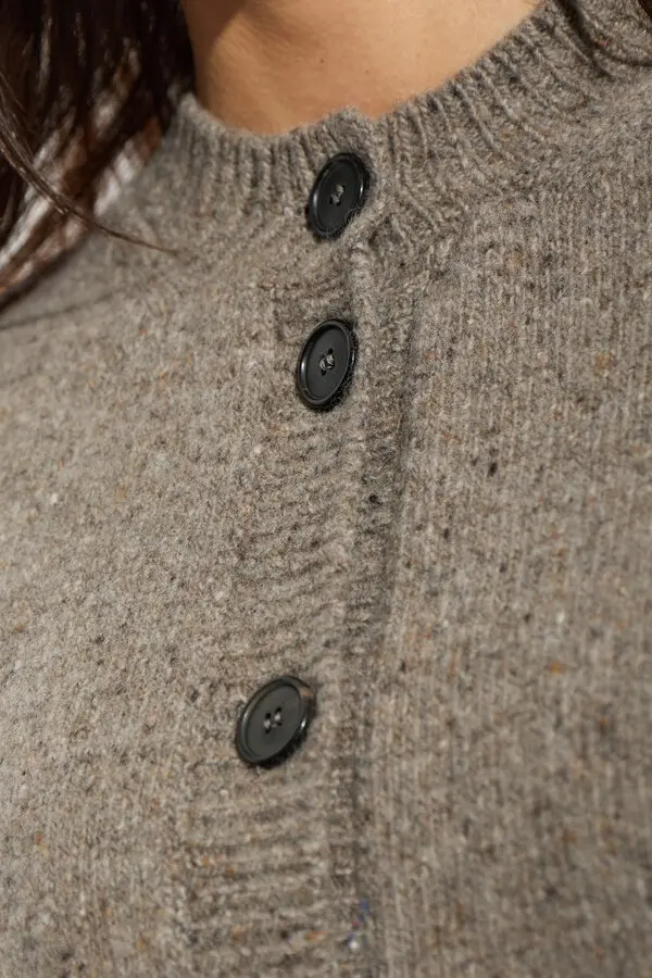 RÓHE Cardigan With Shoulder Pads
