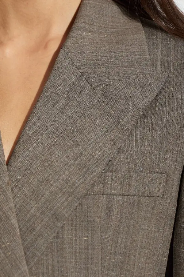 RÓHE Double-breasted Blazer With Single Vent