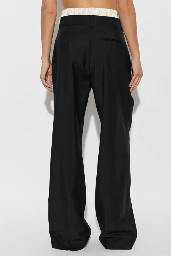 RÓHE Wool Trousers With Crease