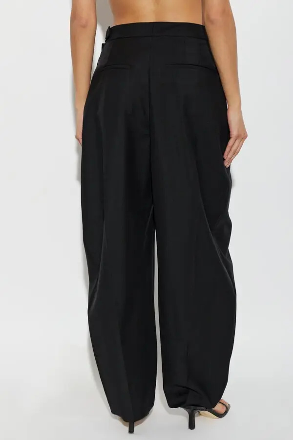 RÓHE Wool Pleated Trousers