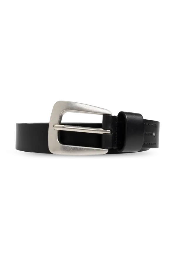 ALLSAINTS Leather Belt - Black