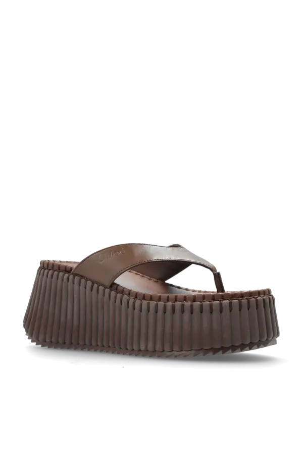 Chloé Platform Slides ‘nama