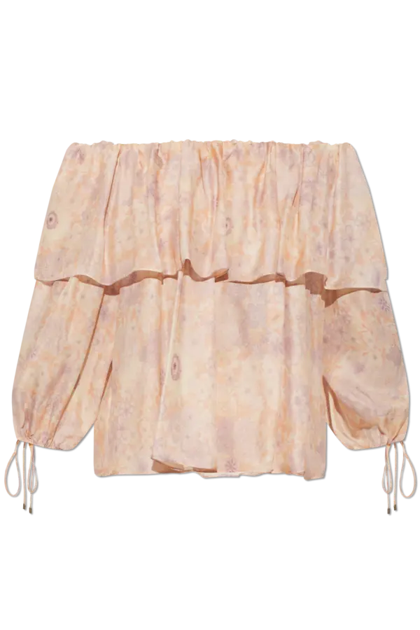 Chloé Silk Top - Pink