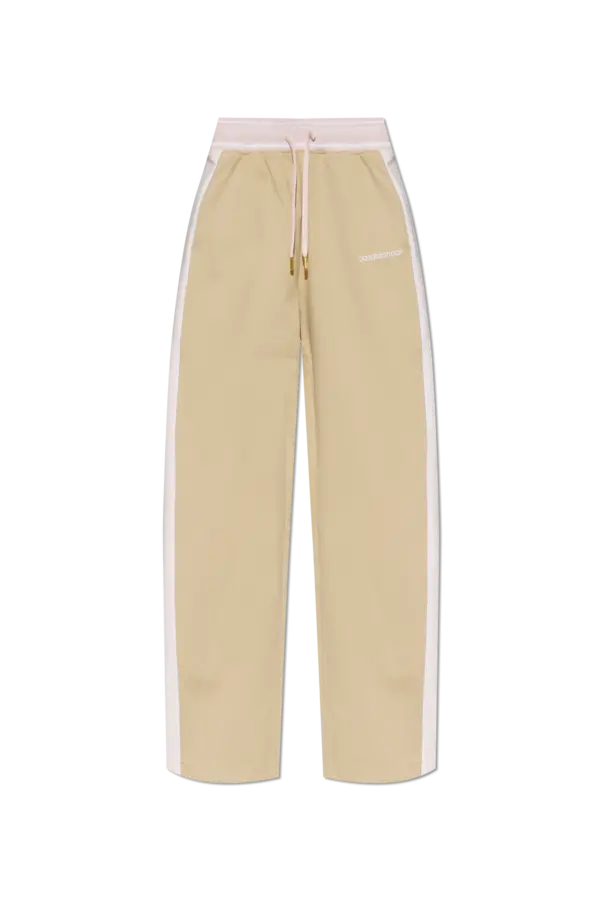 Casablanca Straight-leg Sweatpants - Beige