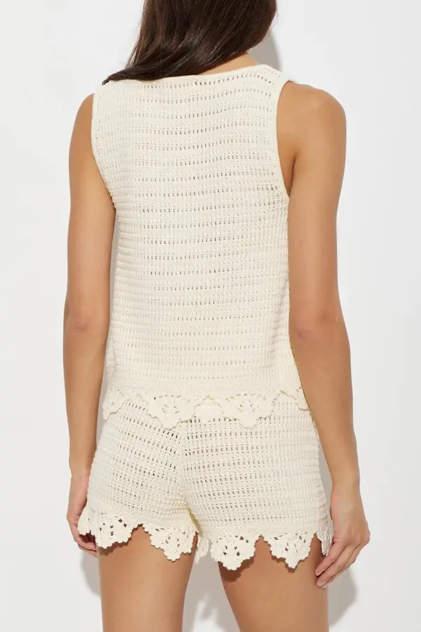 Chloé Turtleneck With Decorative Weave