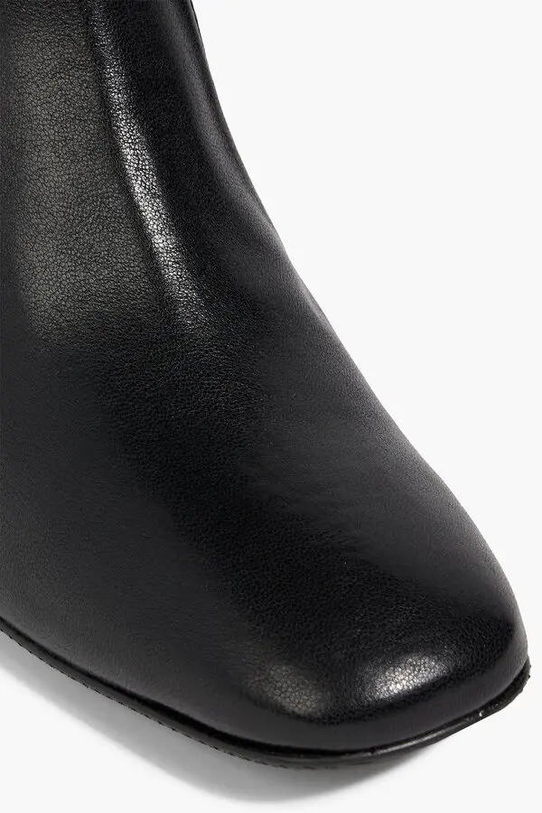 STUART WEITZMAN Sleek 60 Leather Sock Boots
