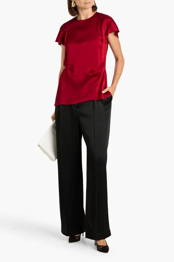 Victoria Beckham Satin Top