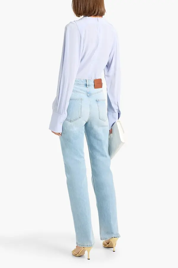 Victoria Beckham Twisted Silk Top
