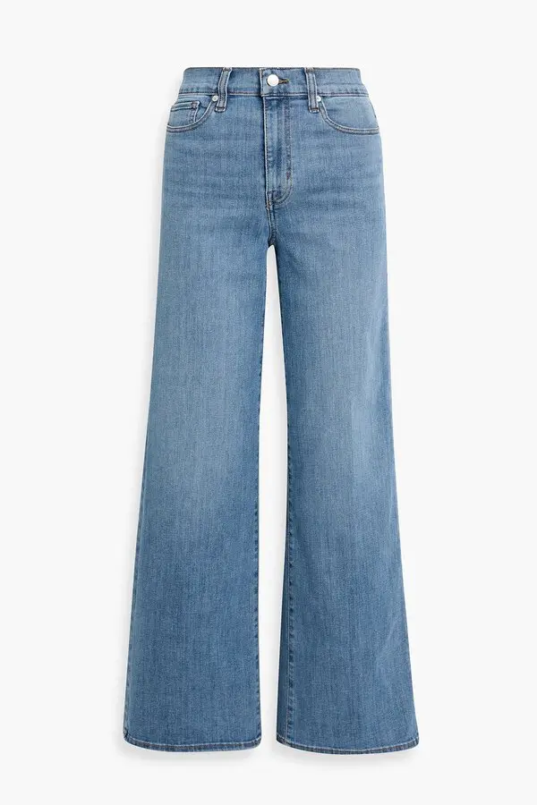 FRAME Highrise Wideleg Jeans - Light Denim