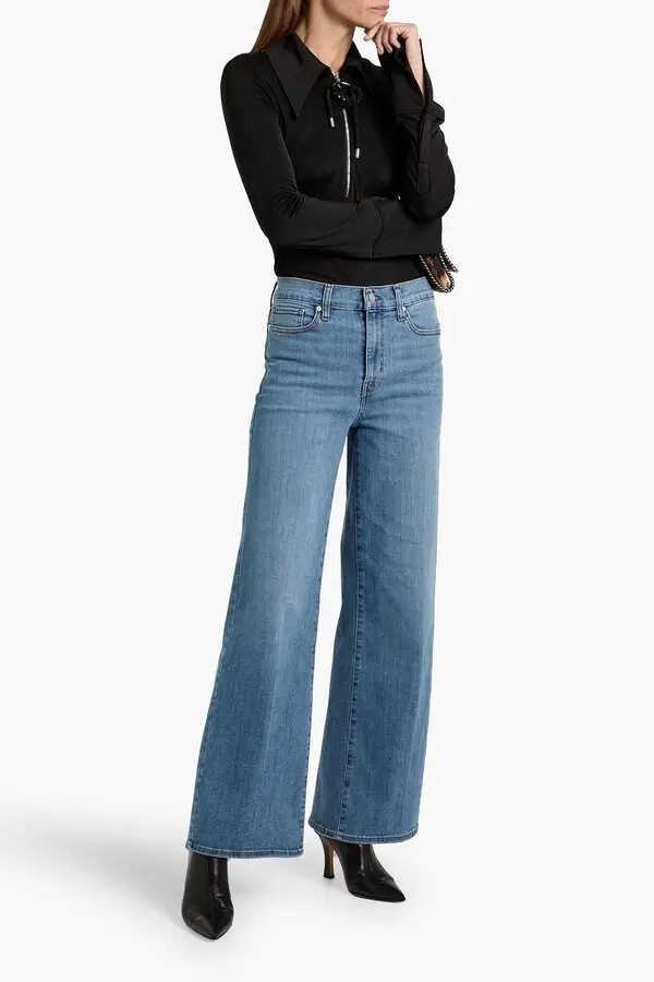 FRAME Highrise Wideleg Jeans