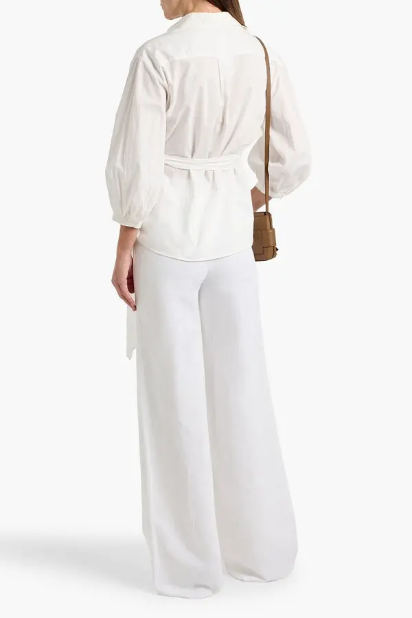 Max Mara Tequila Crepe Wideleg Pants