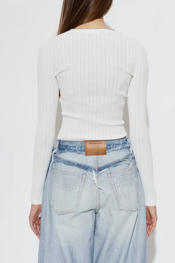 Alexander Wang Fitted Cardigan
