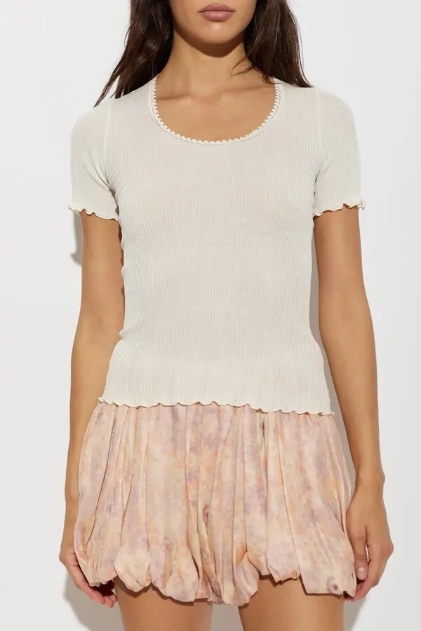 Chloé Top With Decorative Finish