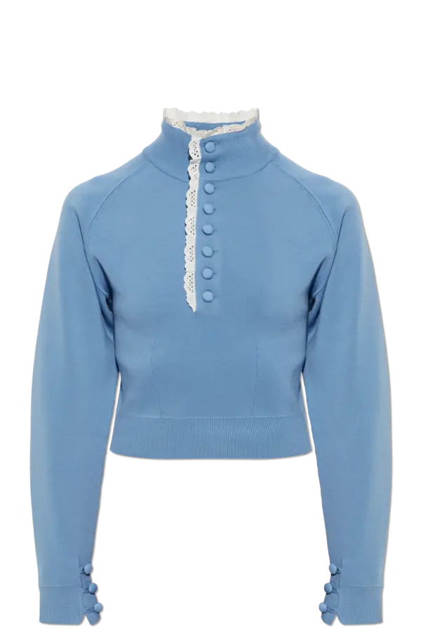 Chloé Wool Polo - Blue