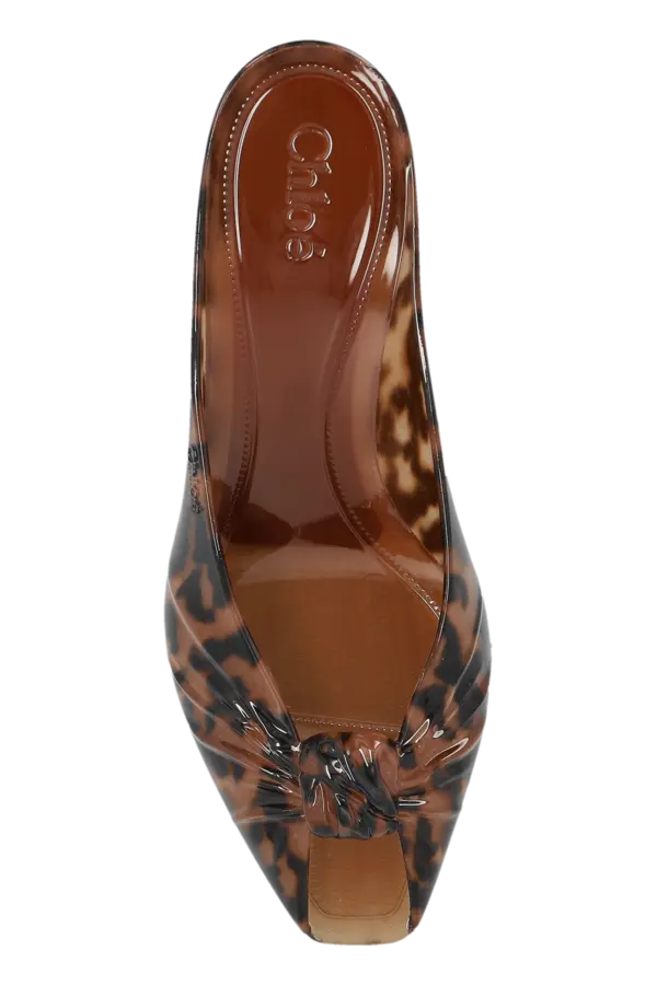 Chloé Heeled Mules ‘jelly