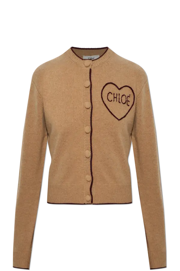 Chloé Wool Sweater - Brown