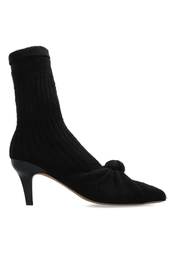 Chloé Heeled Sock Shoes ‘suzie - Black