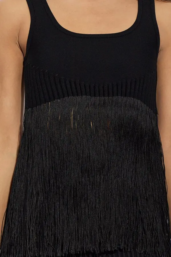 Alaïa Top With Fringes