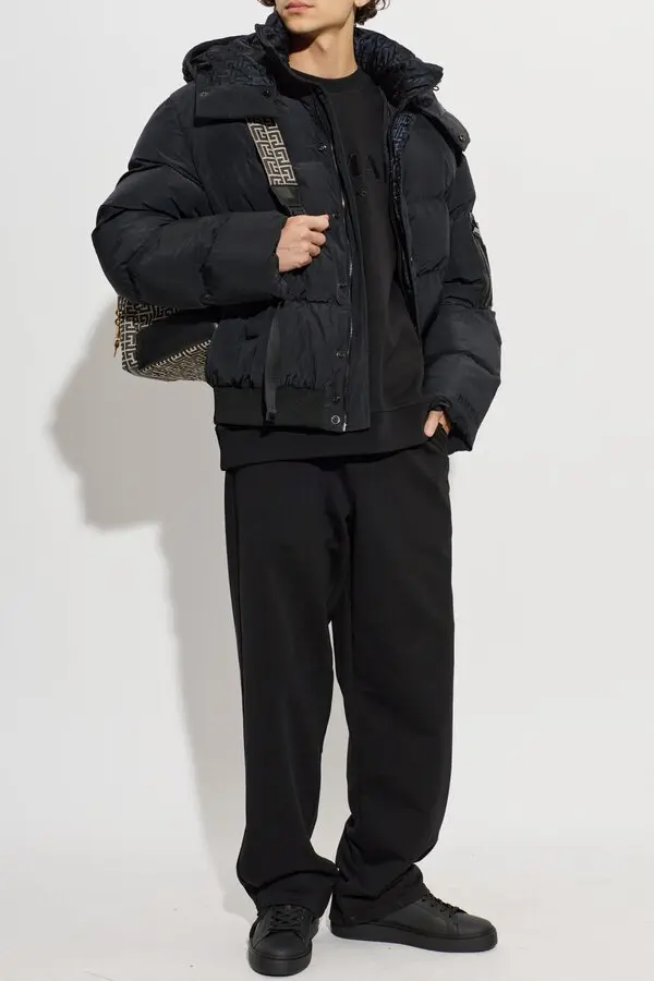 Balmain B-court Leather Sneakers - Black