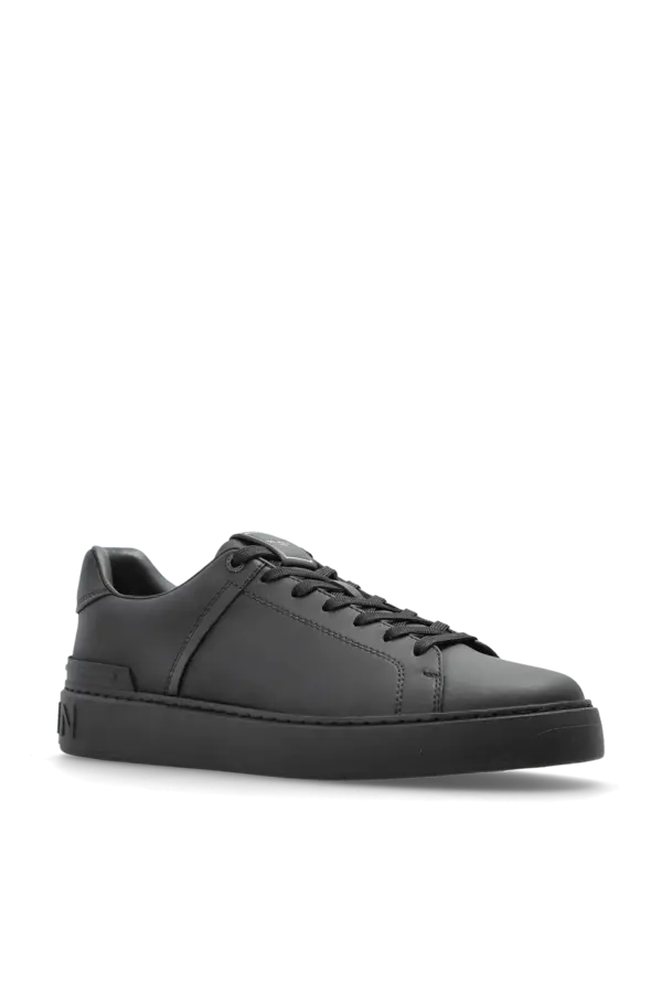 Balmain B-court Leather Sneakers