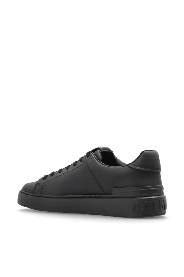 Balmain B-court Leather Sneakers