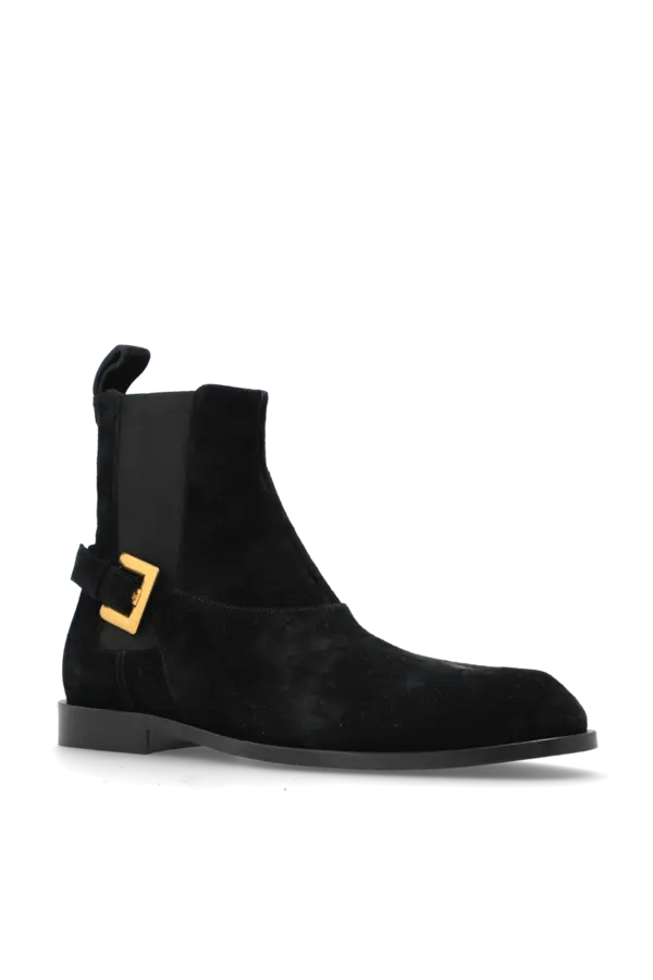 Balmain Suede Chelsea Boots 'anthem