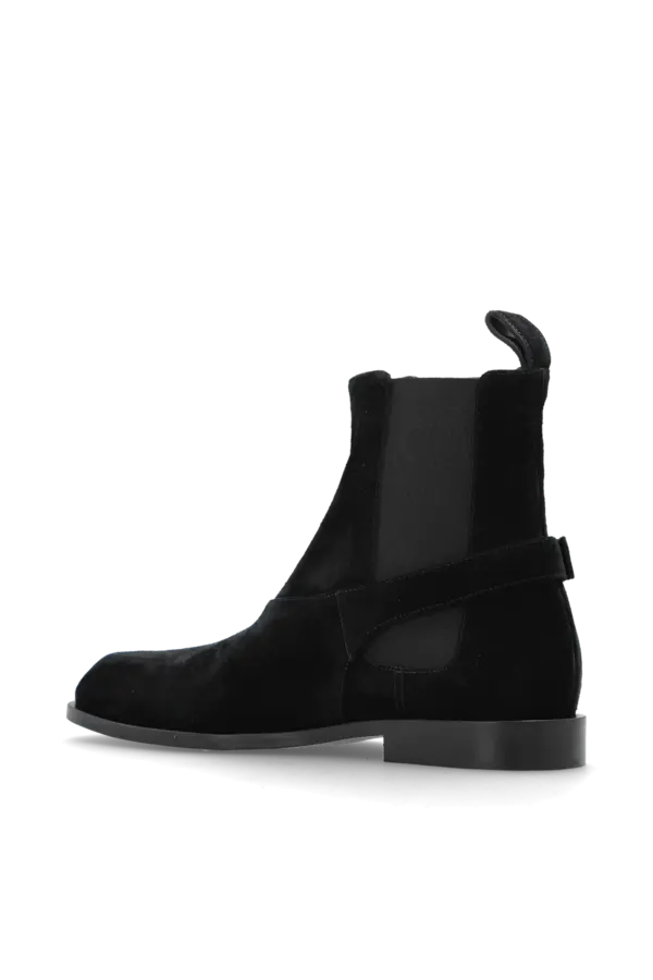 Balmain Suede Chelsea Boots 'anthem