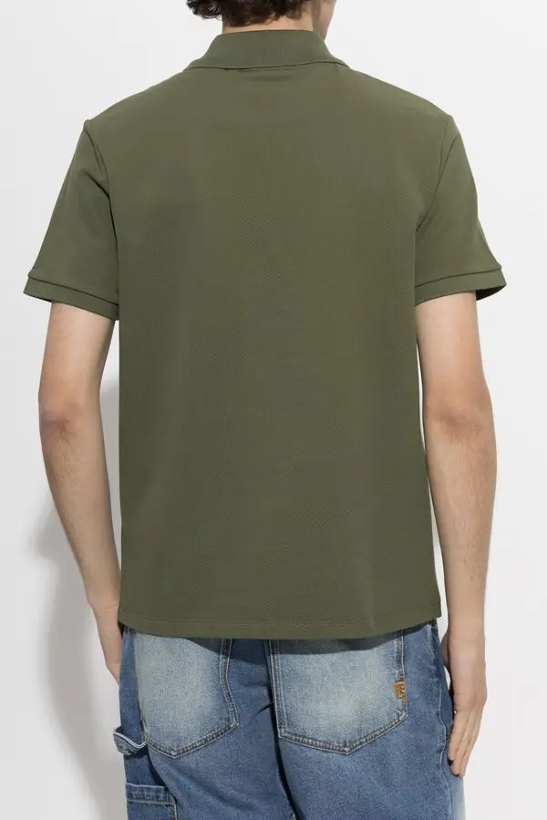 Balmain Polo With Embroidered Logo
