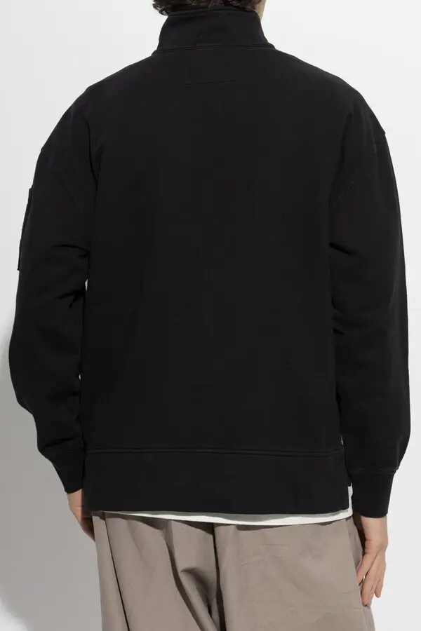C.P. COMPANY Sweatshirt With A Stand-up Collar