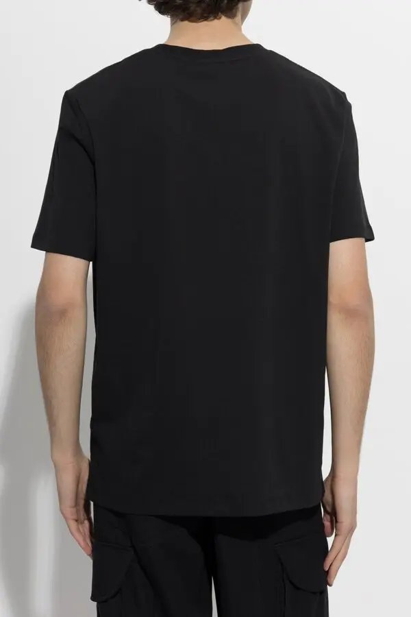 Balmain T-shirt With Printed Logo
