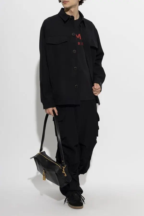 Balmain Wool Cargo Pants