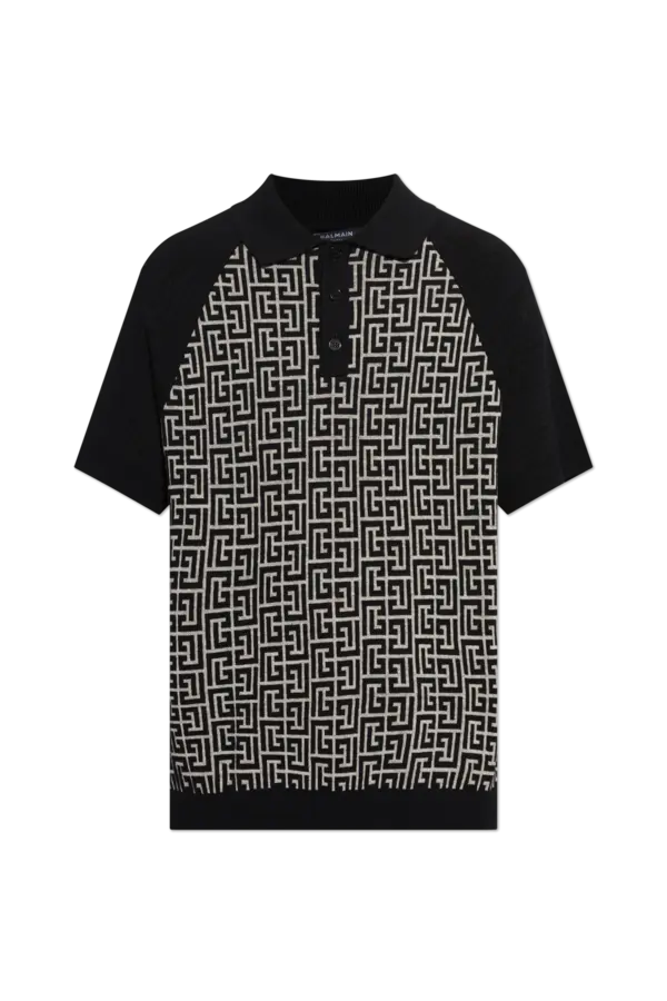Balmain Monogram Polo