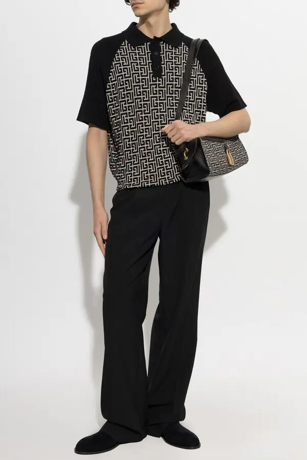 Balmain Monogram Polo