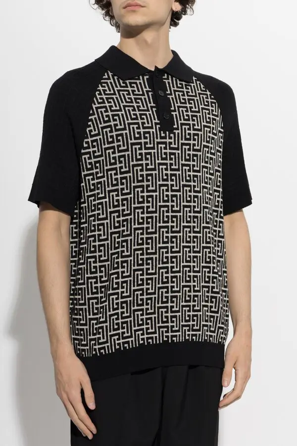 Balmain Monogram Polo