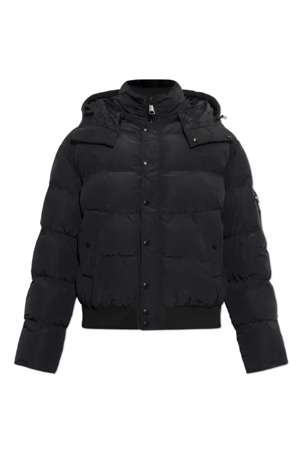 Balmain Insulated Jacket With A Detachable Hood