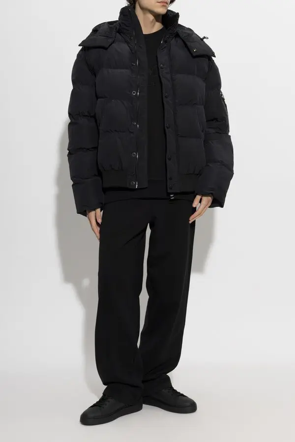 Balmain Insulated Jacket With A Detachable Hood