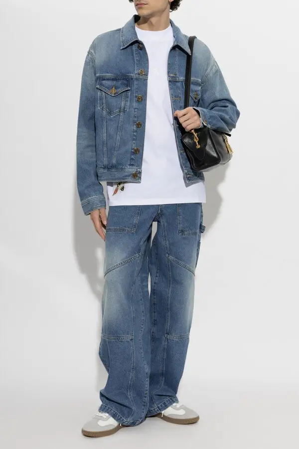 Balmain Jeans With 'vintage' Effect