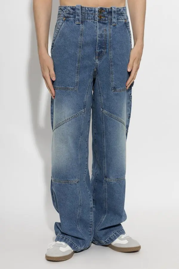 Balmain Jeans With 'vintage' Effect