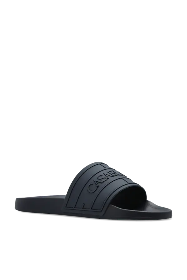 Casablanca Rubber Flip-flops With Logo