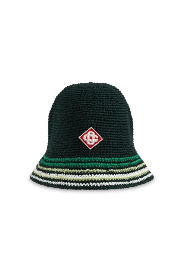 Casablanca Crochet Hat - Green