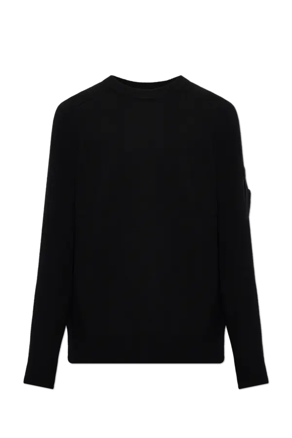 C.P. COMPANY Wool Sweater - Black