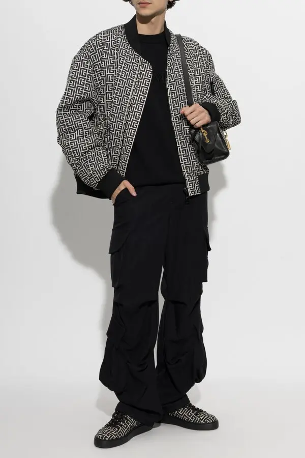 Balmain Sweater With Embroidered Logo