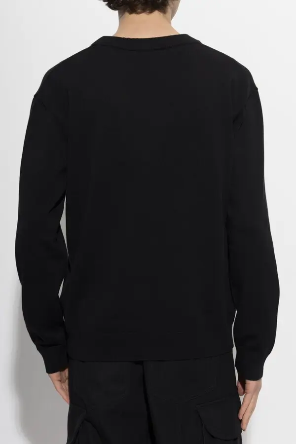 Balmain Sweater With Embroidered Logo