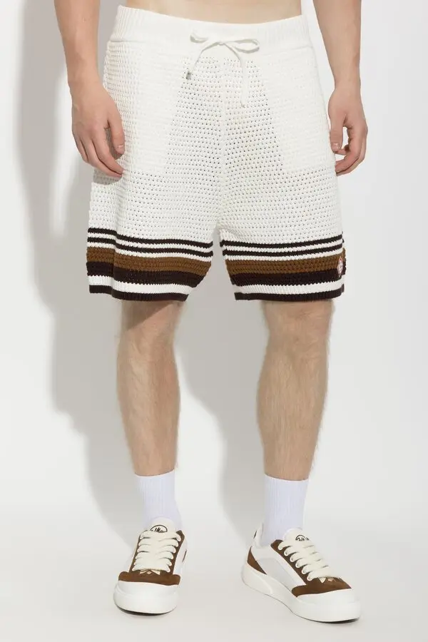 Casablanca Shorts With Logo Patch