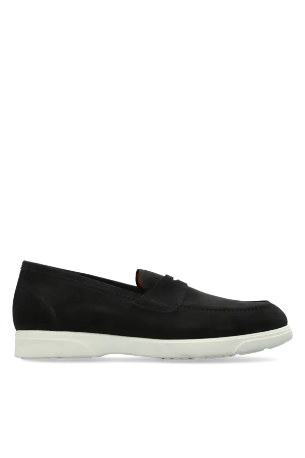 Kiton Suede 'loafers' Shoes - Black
