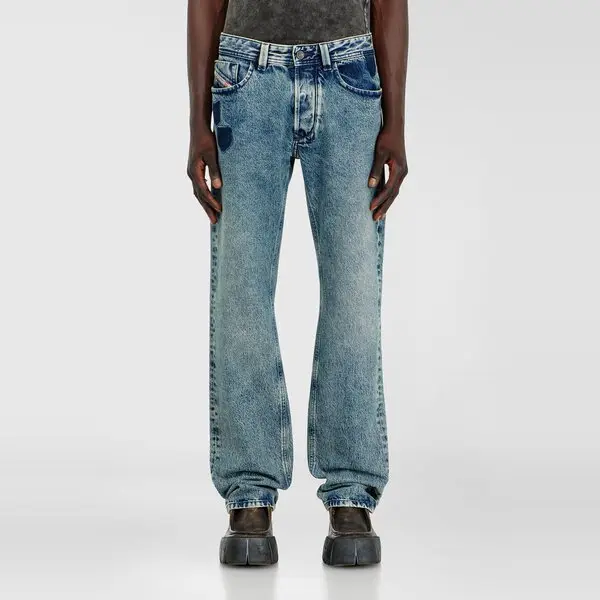 DIESEL® Larkee 1985 Regular Fit Low Waist Jeans - Blue