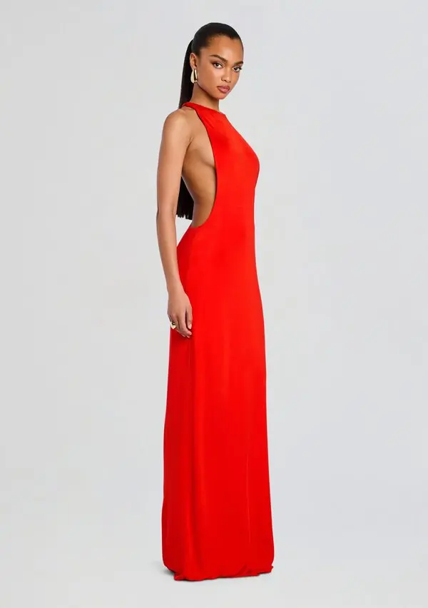 Retrofete Blodwen Maxi Dress With Rope Detail