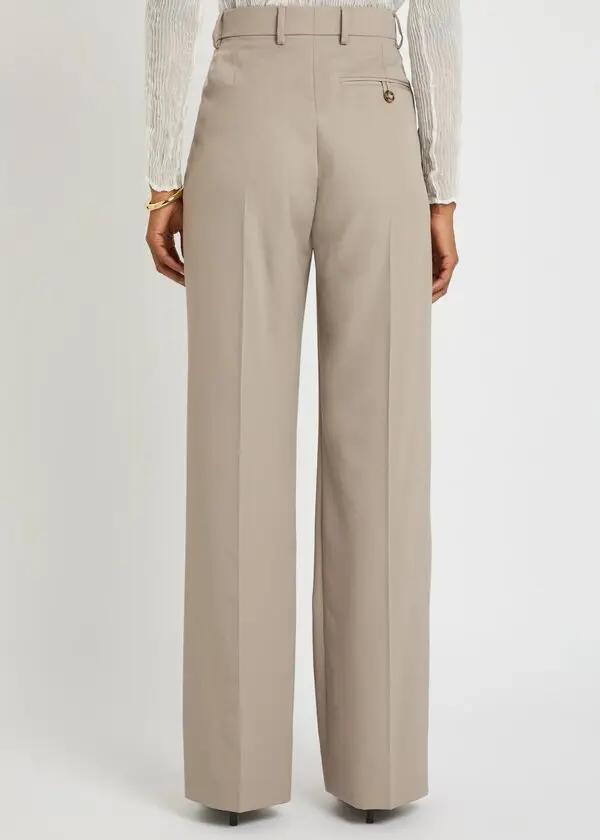Stella McCartney Pleated Wool Trousers