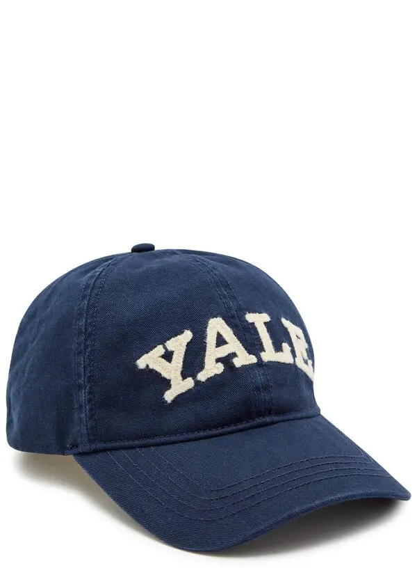 Gant Yale Embroidered Cotton-twill Baseball Cap - Navy